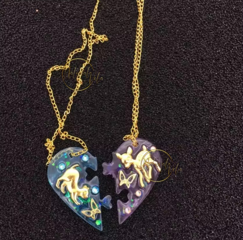 Molde colgante de pareja corazón DJ-665 – Importadores de Insumos para ...