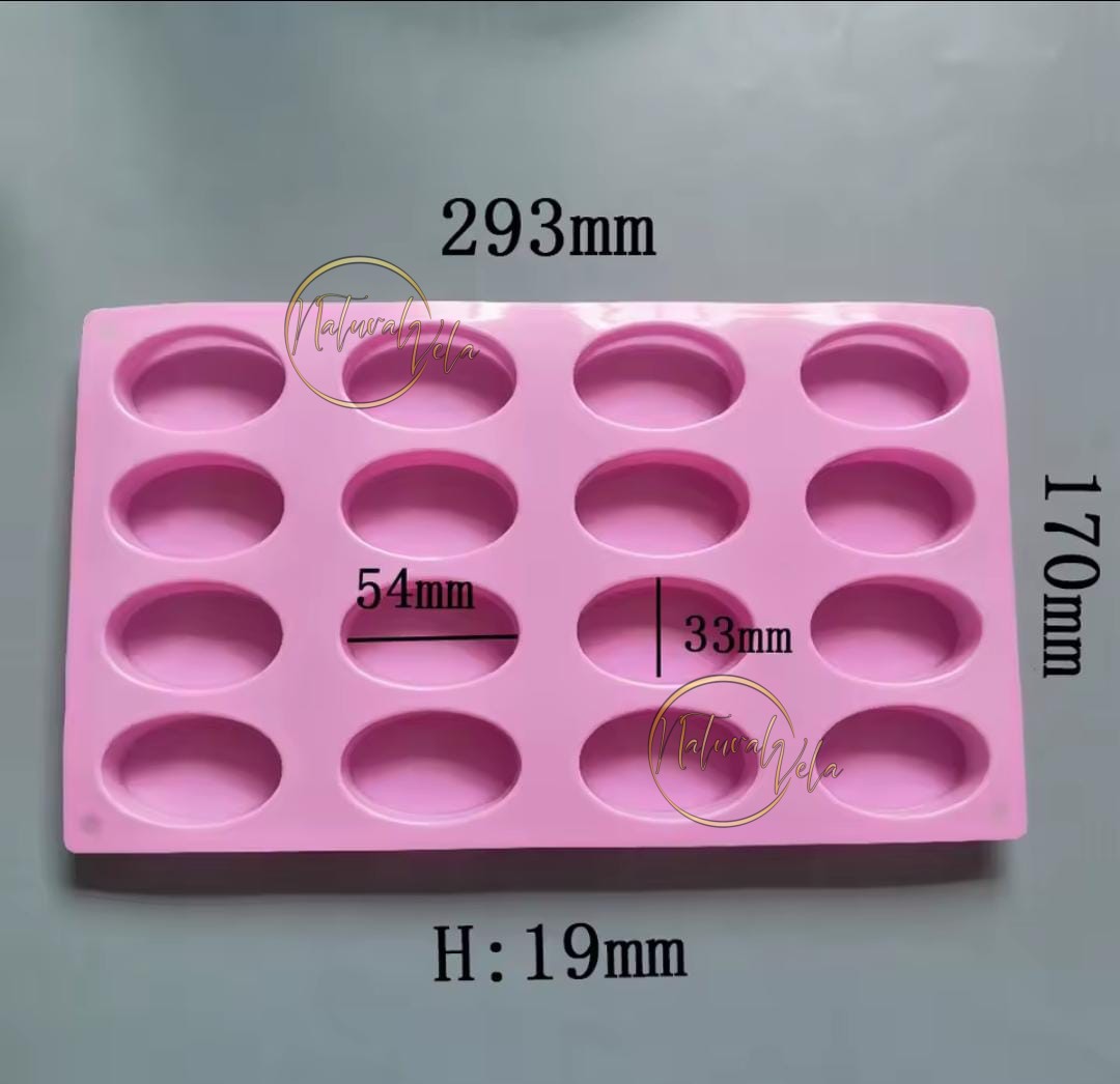 Molde ovalado NV088 – Importadores de Insumos para la Fabricación de Velas